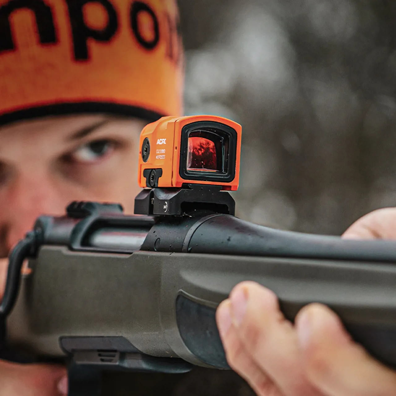 Aimpoint announces ACRO™ C-2 Sight in Cerakote Orange coating | Aimpoint