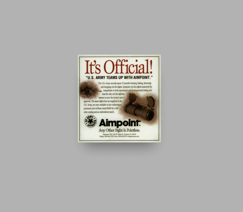 50th Anniversary | Aimpoint