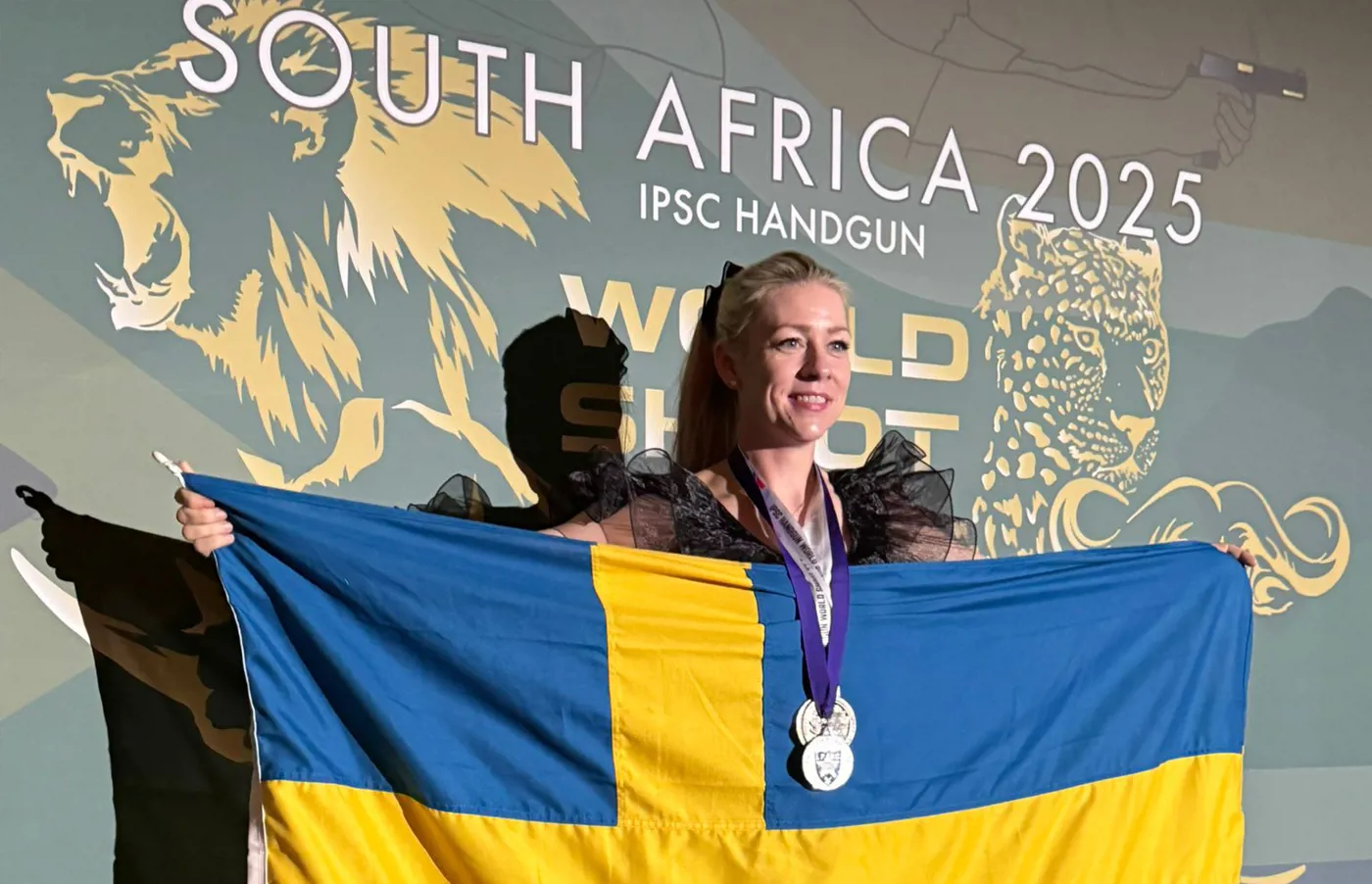 Cissi Lindberg tar silver på IPSC World Shoot i Sydafrika | Aimpoint