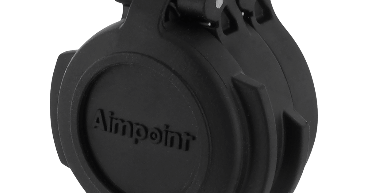 Lens cover flip-up - Front - ARD Solid / black with integral flip-up ...