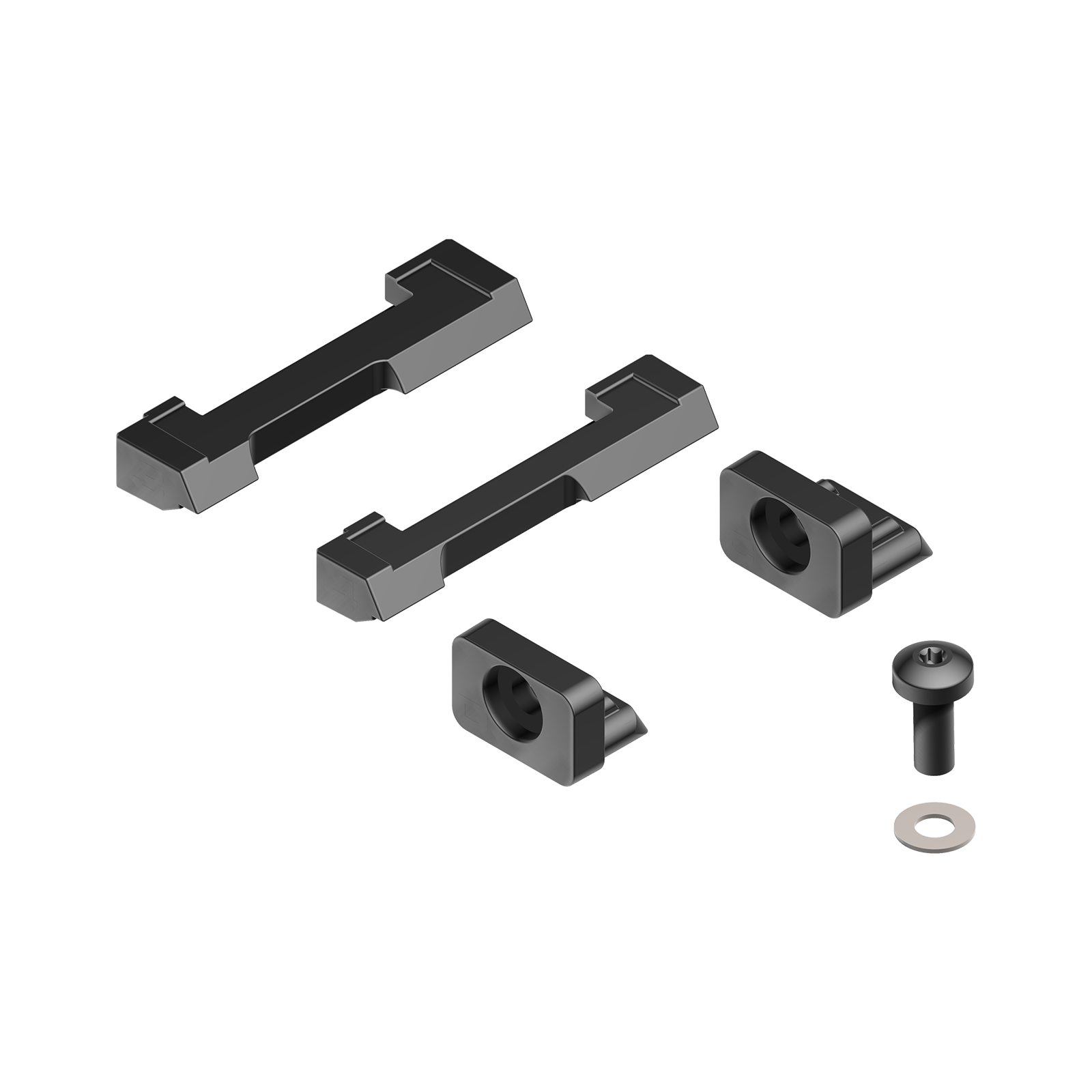 Acro S-2™ Base plates for ventilated thick shotgun rib Set: C + D + 03 ...