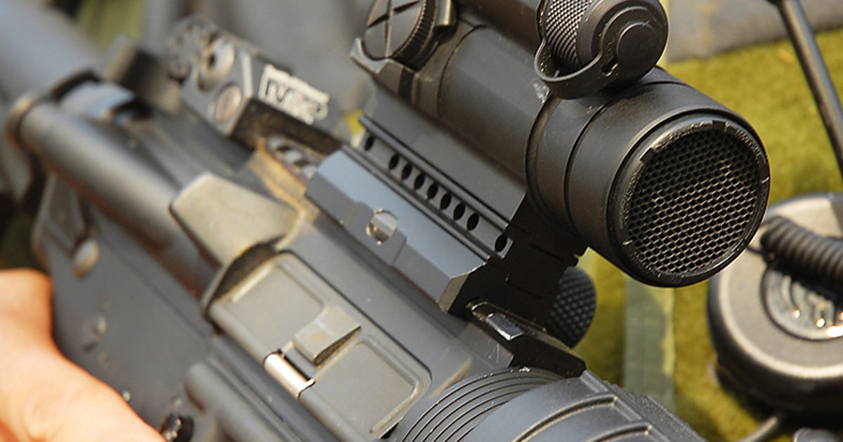 Comp™ M4 2 MOA - Red dot reflex sight with standard spacer and QRP2 ...