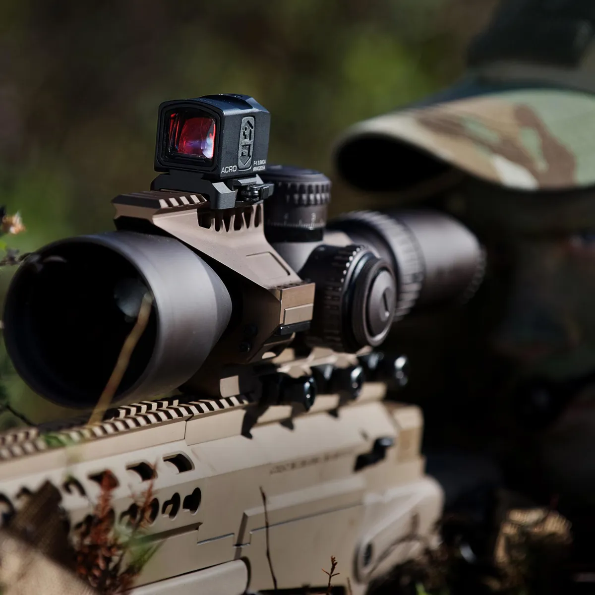Acro P-1™ 3.5 MOA - Red dot reflex sight with integrated Acro ...
