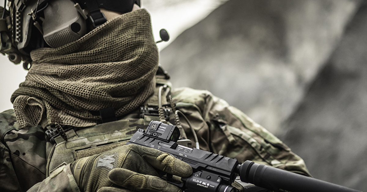 Acro™ P-2 Sniper Grey 3.5 MOA - Red dot reflex sight with integrated ...