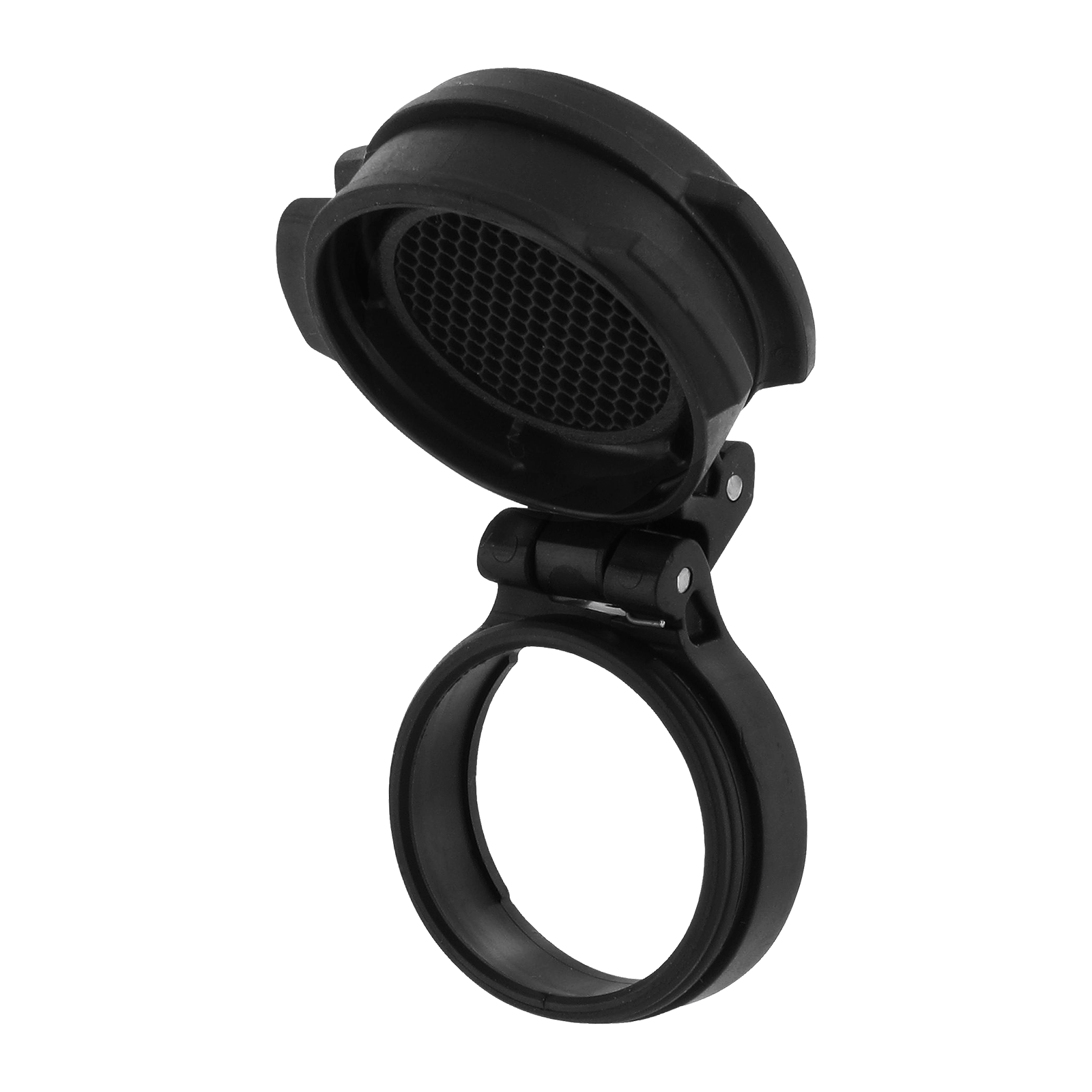 Lens cover flip-up - Front - ARD Solid / black with integral flip-up ...