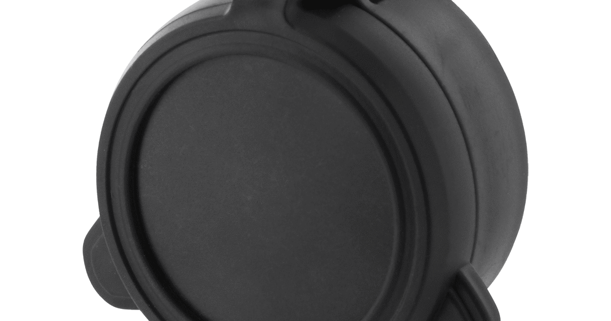 Lens cover flip-up - Front Solid / black for Aimpoint® MPS™ 3 | Aimpoint