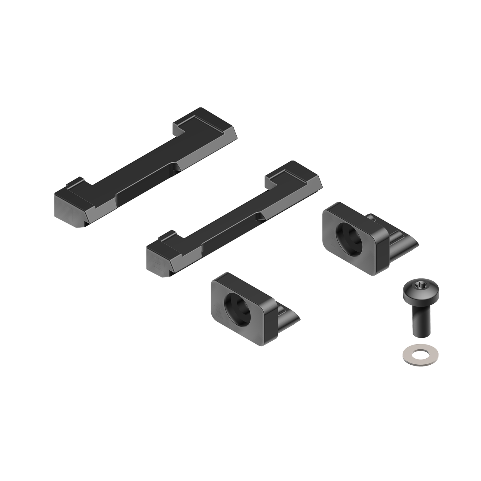 Acro™ S-2 Base plates for ventilated thin shotgun rib Set: A + B + 01 ...