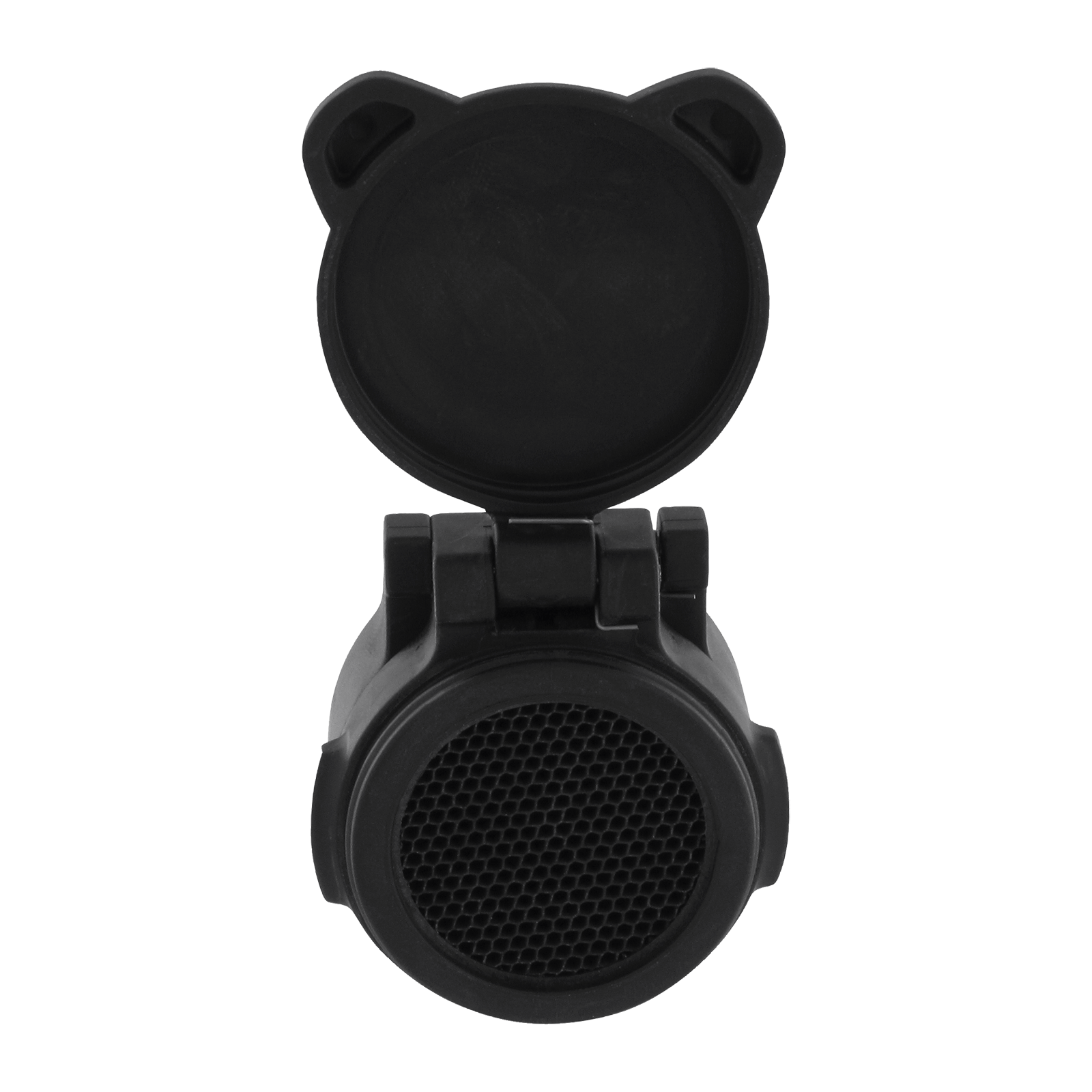 Lens cover flip-up - Front - ARD Solid / black with integral flip-up ...