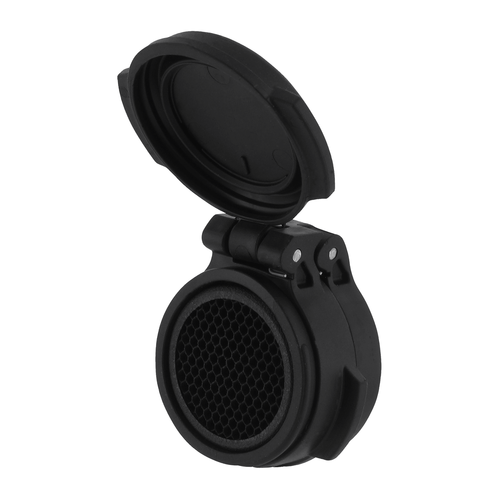 Lens cover flip-up - Front - ARD Solid / black with integral flip-up ...