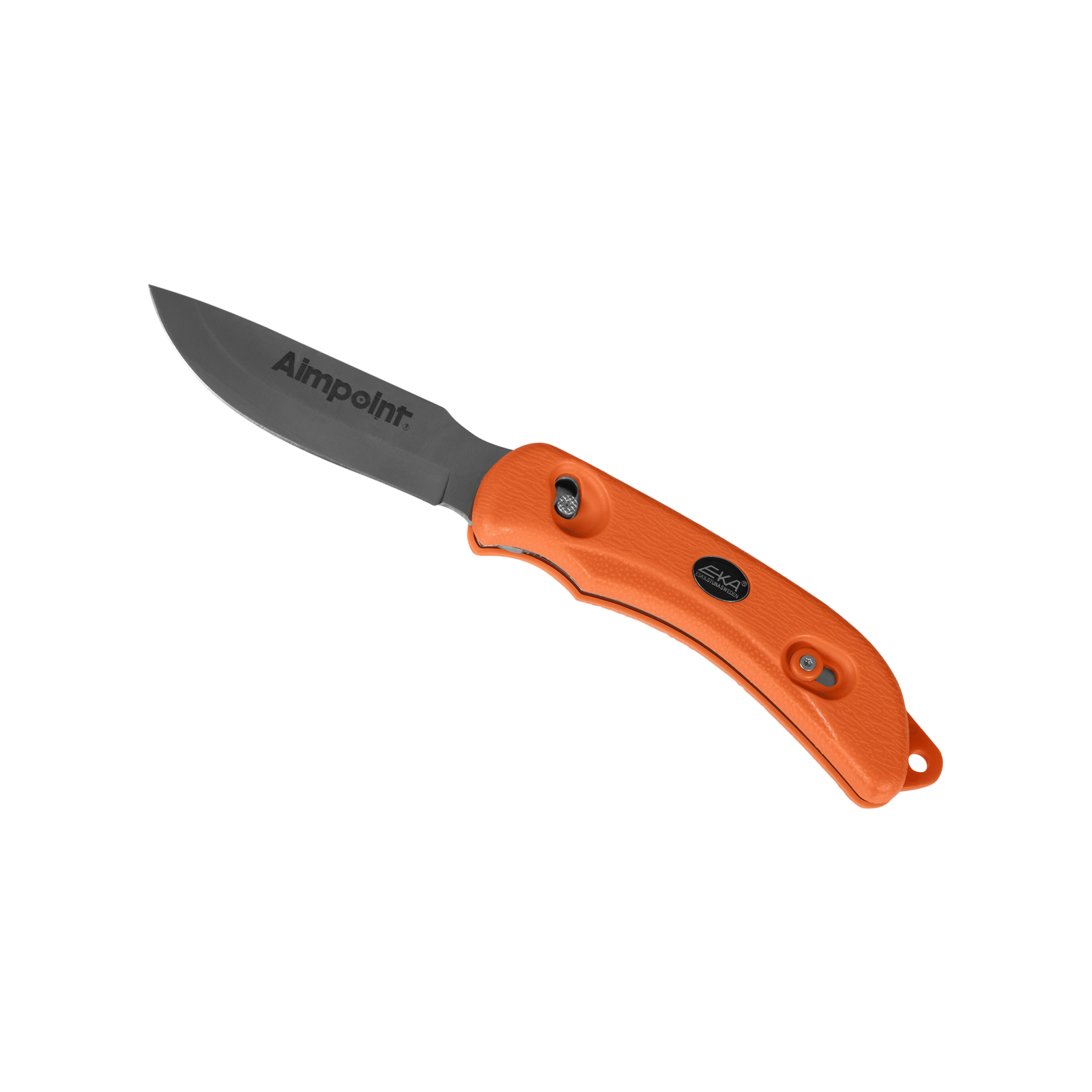 Knife, EKA® SwedBlade G4 - Orange Hunting combination knife with belly ...