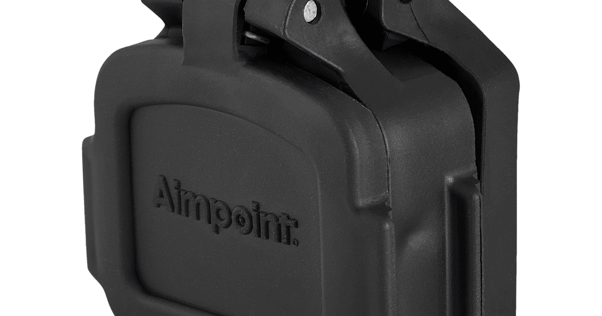 Lens cover flip-up - Front - ARD Solid / black with integral flip-up ...